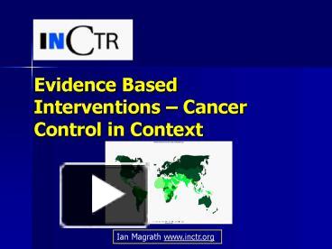 Evidence Based Interventions presentation | free to view