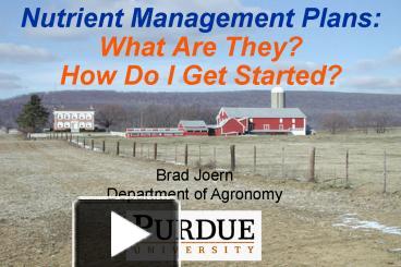 Nutrient Management Plans: What Are They How Do I Get Started ...