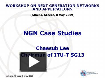 NGN Case Studies presentation | free to download