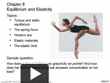 Torque and static equilibrium presentation | free to view
