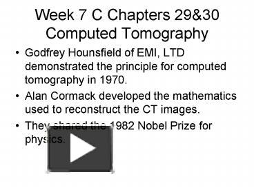 PPT – Week 7 C Chapters 29 PowerPoint presentation | free to view - id ...