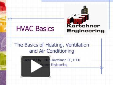 HVAC Basics presentation | free to view