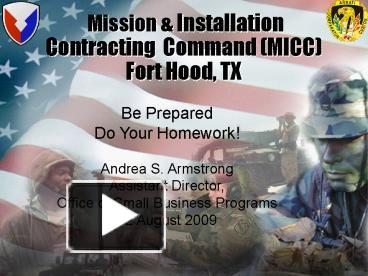 PPT – Mission PowerPoint presentation | free to view - id: 104ef8-ZDc1Z