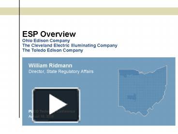 PPT – ESP Overview PowerPoint presentation | free to view - id: 105830 ...