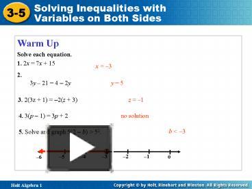 PPT – Warm Up PowerPoint presentation | free to download - id: 1076dd-MjM0Z