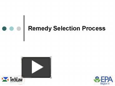 PPT – Remedy Selection Process PowerPoint presentation | free to view ...
