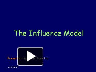 The%20Influence%20Model presentation | free to download