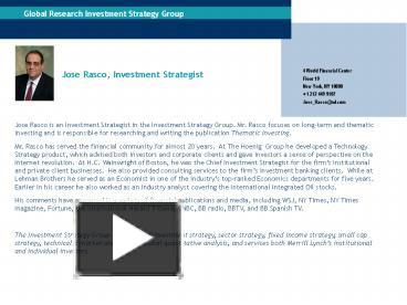 PPT – 4 World Financial Center PowerPoint presentation | free to ...