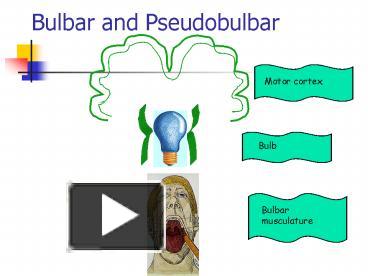 Bulbar and Pseudobulbar presentation | free to view
