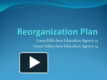 Reorganization Plan presentation | free to view