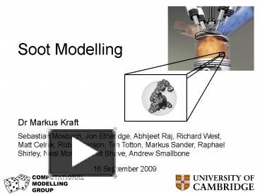 Soot Modelling presentation | free to view