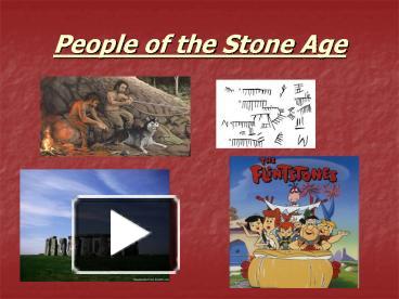 People of the Stone Age presentation | free to view