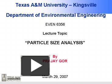 PPT – Texas A PowerPoint presentation | free to view - id: 1108bd-ZGM0N