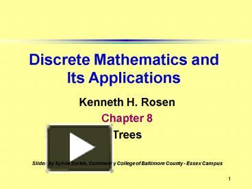 Discrete Mathematics and Its Applications, 4th ed. Chapter 8 by K.H ...