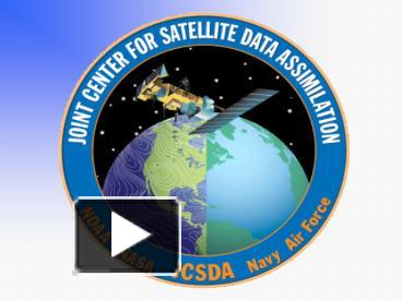 PPT – JCSDA Briefing PowerPoint presentation | free to view - id ...