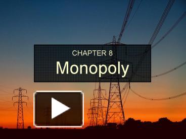 Monopoly presentation | free to view