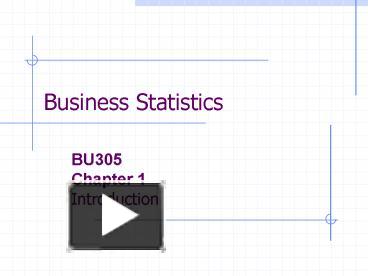 PPT – Business Statistics PowerPoint presentation | free to view - id ...