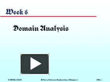 PPT – Week 6 PowerPoint presentation | free to view - id: 1146f7-NzNhN