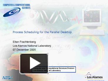 PPT – Designing Parallel Operating Systems using Modern Interconnects ...