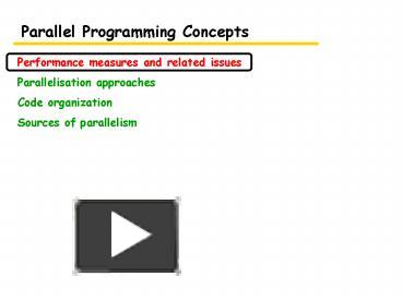 PPT – Parallel Programming Concepts PowerPoint presentation | free to ...
