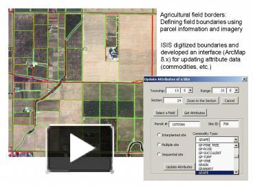 Agricultural field borders: presentation | free to view