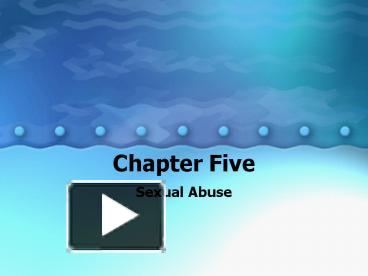 PPT – Chapter Five PowerPoint presentation | free to view - id: 115982 ...