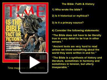 Time magazine Dec. 18, 1995 presentation | free to download