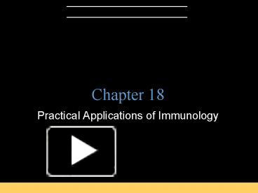 PPT – Practical Applications of Immunology PowerPoint presentation ...