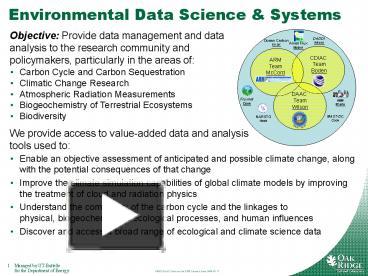 PPT – Environmental Data Science PowerPoint presentation | free to view ...