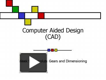 PPT – Computer Aided Design (CAD) PowerPoint presentation | free to ...