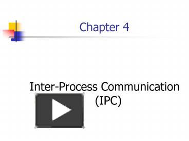 PPT – InterProcess Communication IPC PowerPoint presentation | free to ...