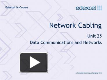 PPT – Network Cabling PowerPoint presentation | free to view - id ...