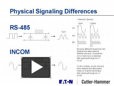 RS-485 presentation | free to download