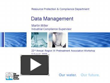 PPT – Data Management PowerPoint presentation | free to view - id ...