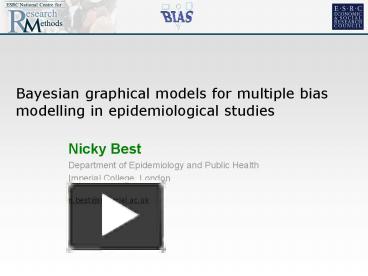 Nicky Best presentation | free to view
