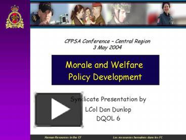 Syndicate Presentation by presentation | free to view