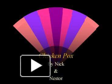 Chicken Pox Presentation Free To View