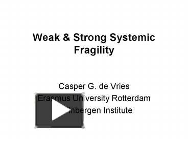 PPT – Weak PowerPoint presentation | free to view - id: 119b2f-Y2M3M