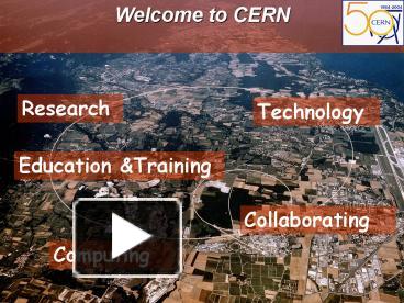 PPT – Welcome to CERN PowerPoint presentation | free to view - id ...