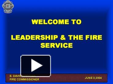WELCOME TO LEADERSHIP presentation | free to view