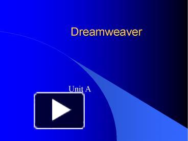 Dreamweaver presentation | free to download