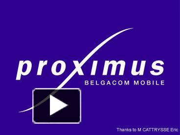 PPT – UMTS, air interface et modulation PowerPoint presentation | free ...