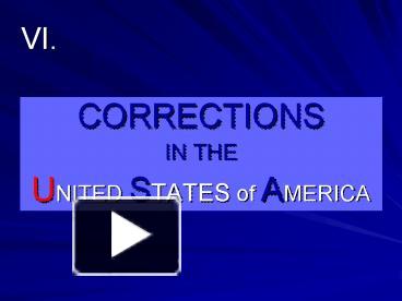 CORRECTIONS presentation | free to view