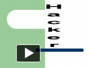 Hacker presentation | free to download