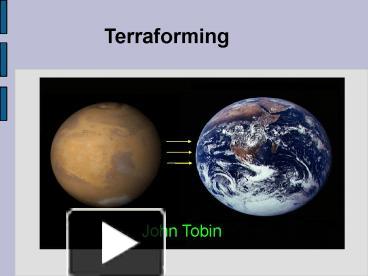 Terraforming presentation | free to view