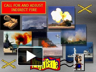 CALL FOR AND ADJUST INDIRECT FIRE presentation | free to view