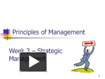 Principles of Management presentation | free to view