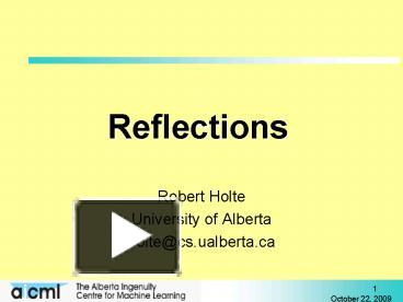 PPT – Reflections PowerPoint presentation | free to download - id ...