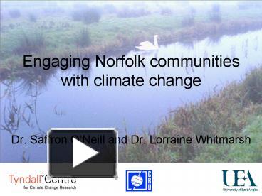 PPT – Engaging Norfolk communities with climate change PowerPoint ...