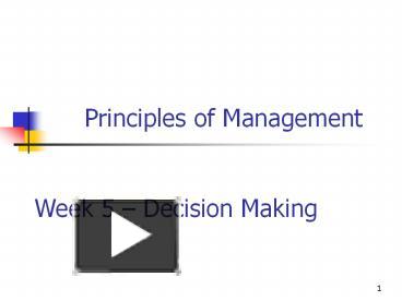PPT – Decision Making PowerPoint presentation | free to view - id ...